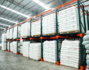 LARGE PLASTIC RAW MATERIAL WAREHOUSE - Dat Thanh International